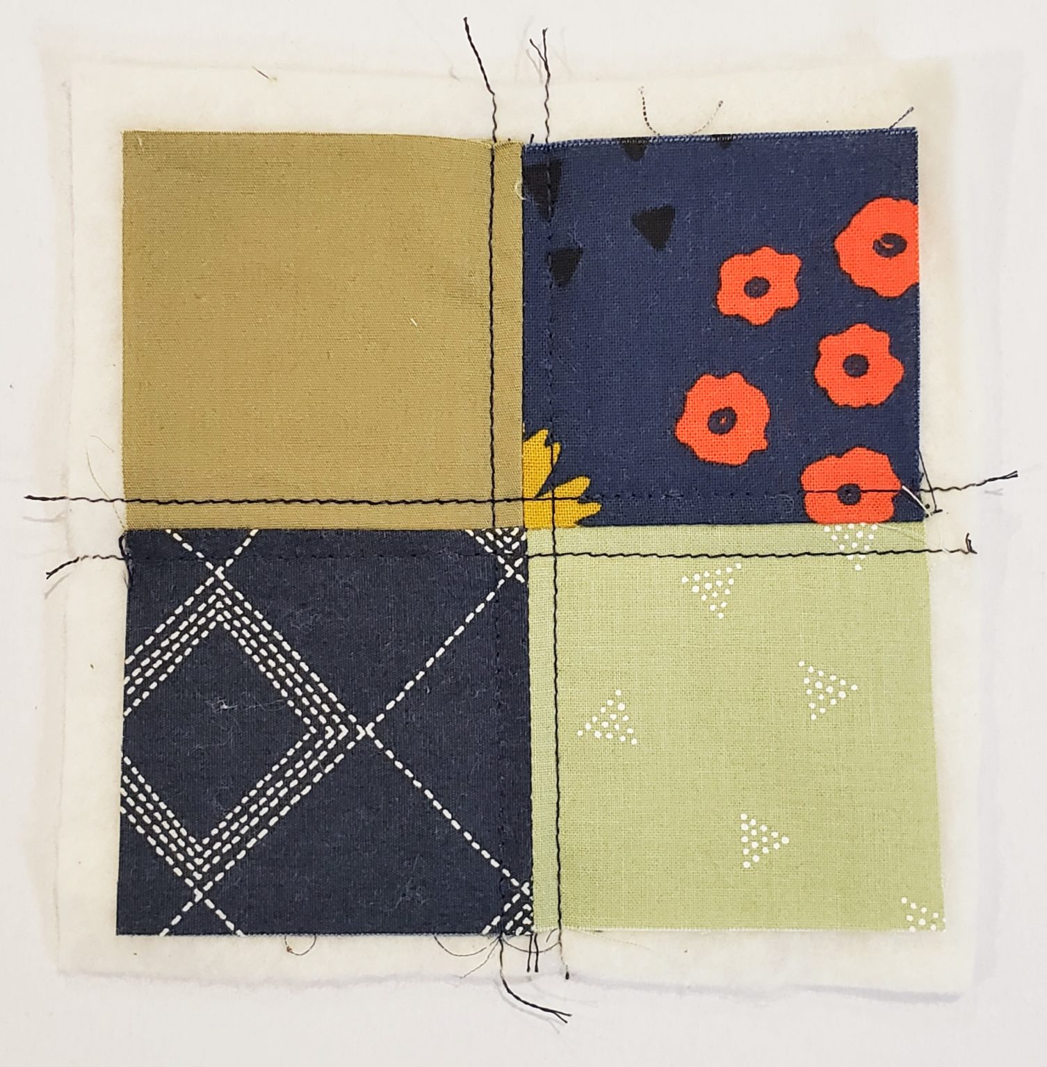 Simple Quilting: How to Make a Four Patch