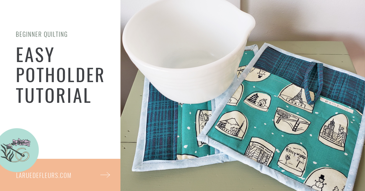 Beginner Quilting Patchwork Pot Holder Tutorial 9613