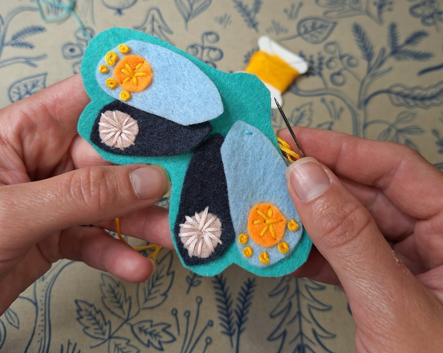 The Art of Felt Butterfly Embroidery: From Basics to Beautiful Creations